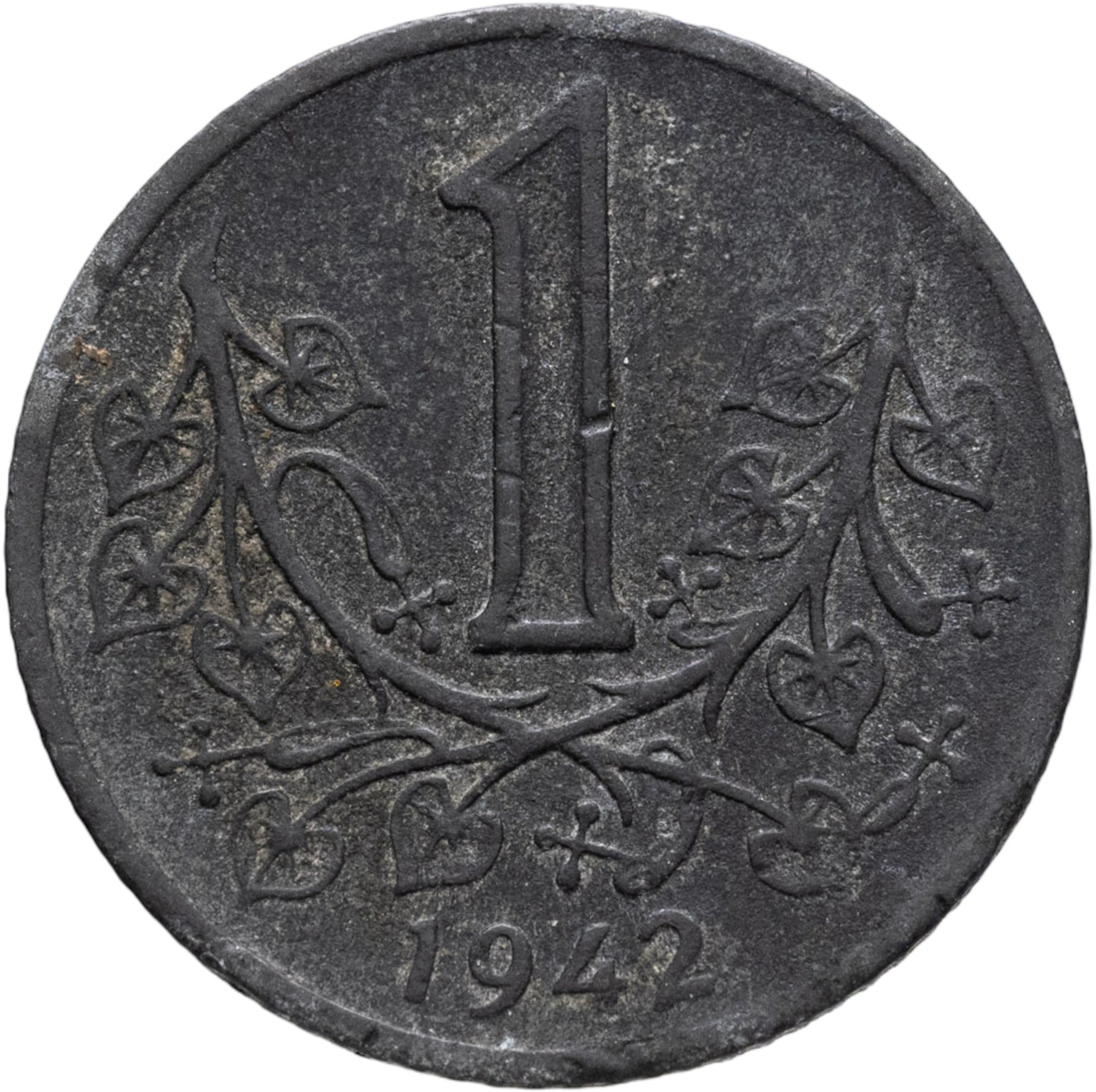 Богемия и Моравия 1 крона 1942