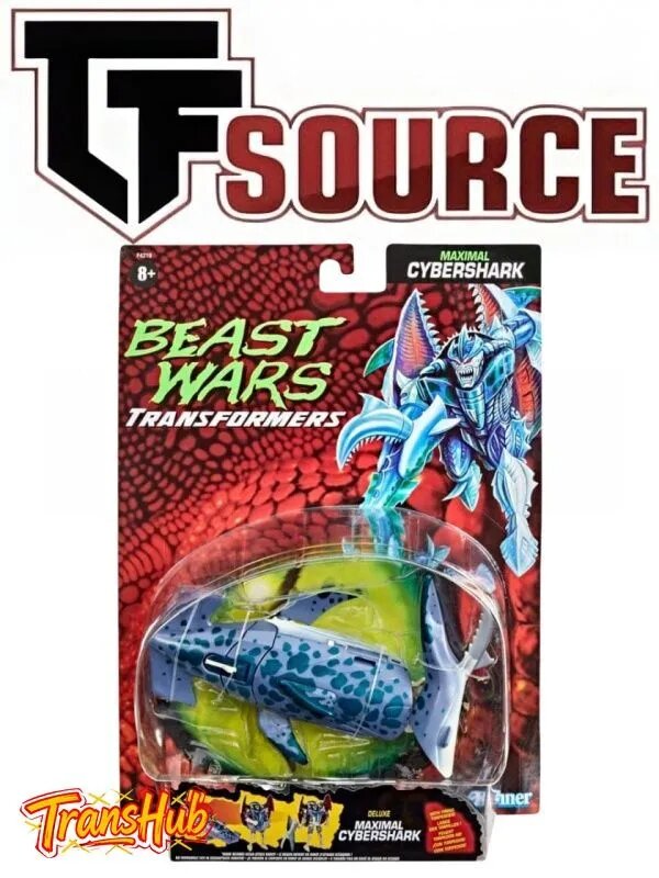 Трансформеры игрушки Hasbro Transformers Vintage Beast Wars Maximal Cybershark 12.5cm