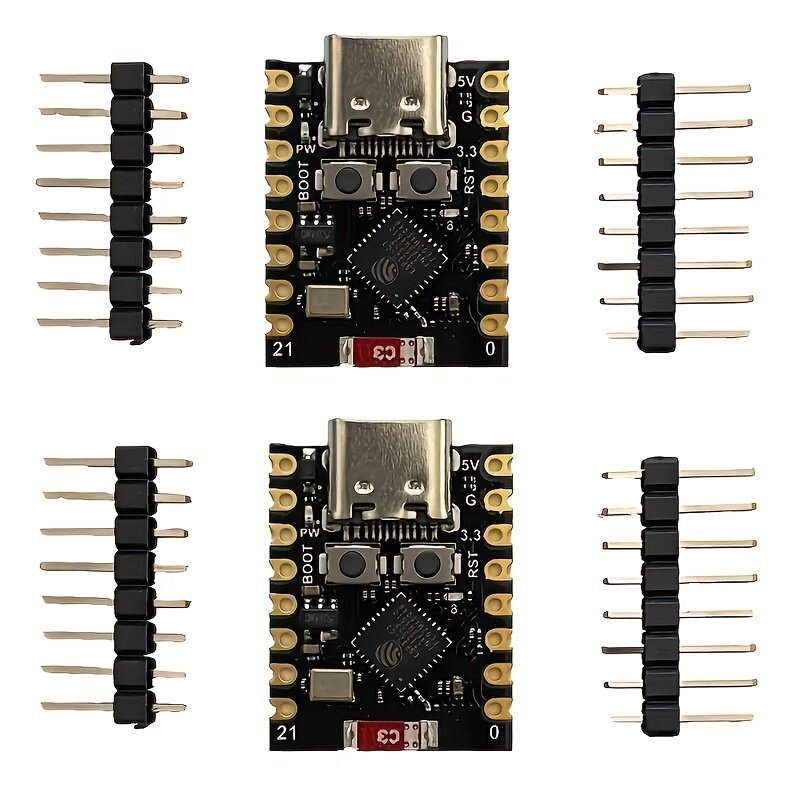 Модуль микроконтроллера ESP32-C3 SuperMini, 2 шт.
