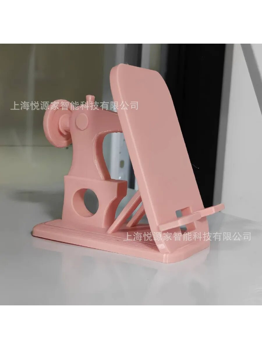 Подставка для телефона в виде швейной машинки, 3D декор