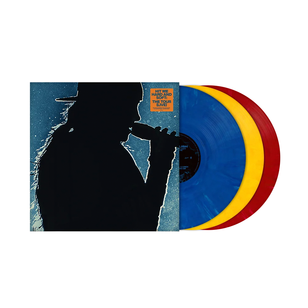 Billie Eilish – Hit Me Hard And Soft: The Tour (Live) (Blue, Yellow, Red Vinyl)