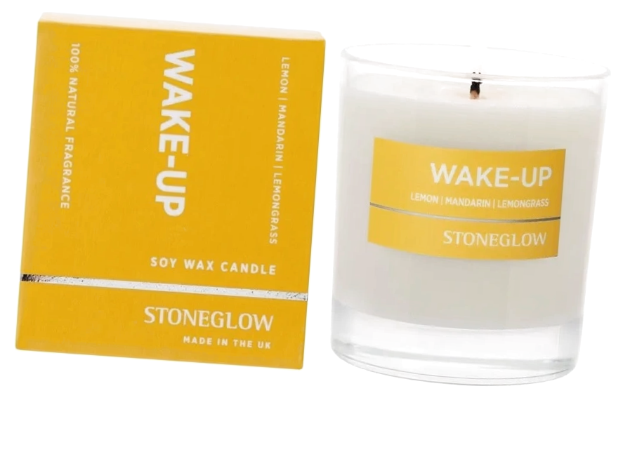 Stoneglow Lemon Mandarin Lemongrass свеча для помещений 200 гр - Стоунглоу Лимон Мандарин