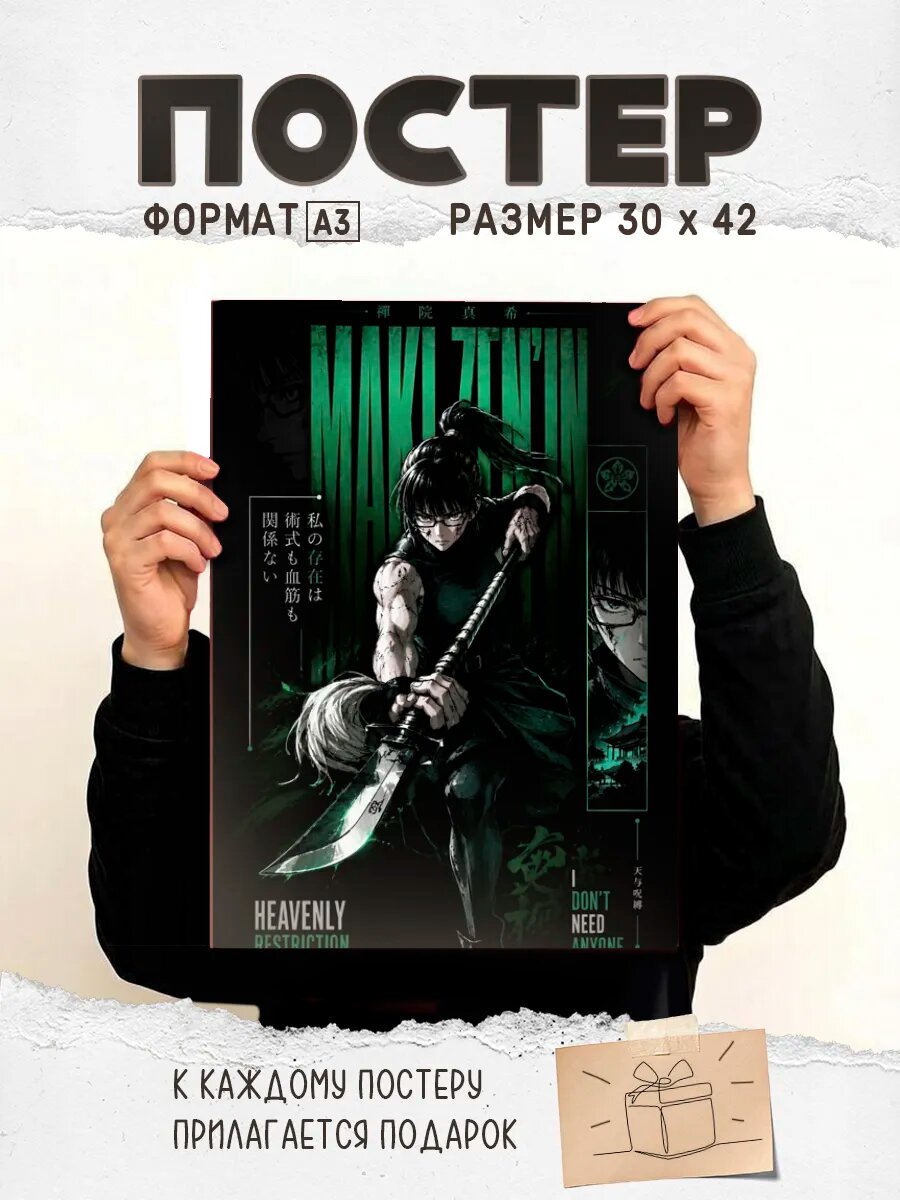 Постер на стену Anime