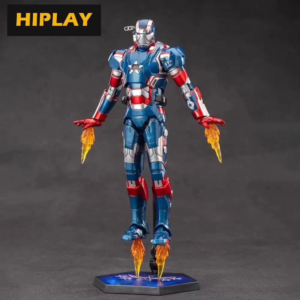 HiPlay ZD Toys Коллекционная фигура Полный набор: Юбилейная серия Несветящаяся версия: Военная машина Патриот 1.0 (1906-52), Миниатюрная фигурка 1:10 BFGZZJQAGZ