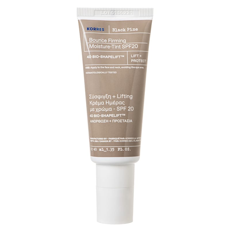 Тональный крем Korres Bounce Firming Moisture Tint SPF 20 тонирующий крем 40 мл