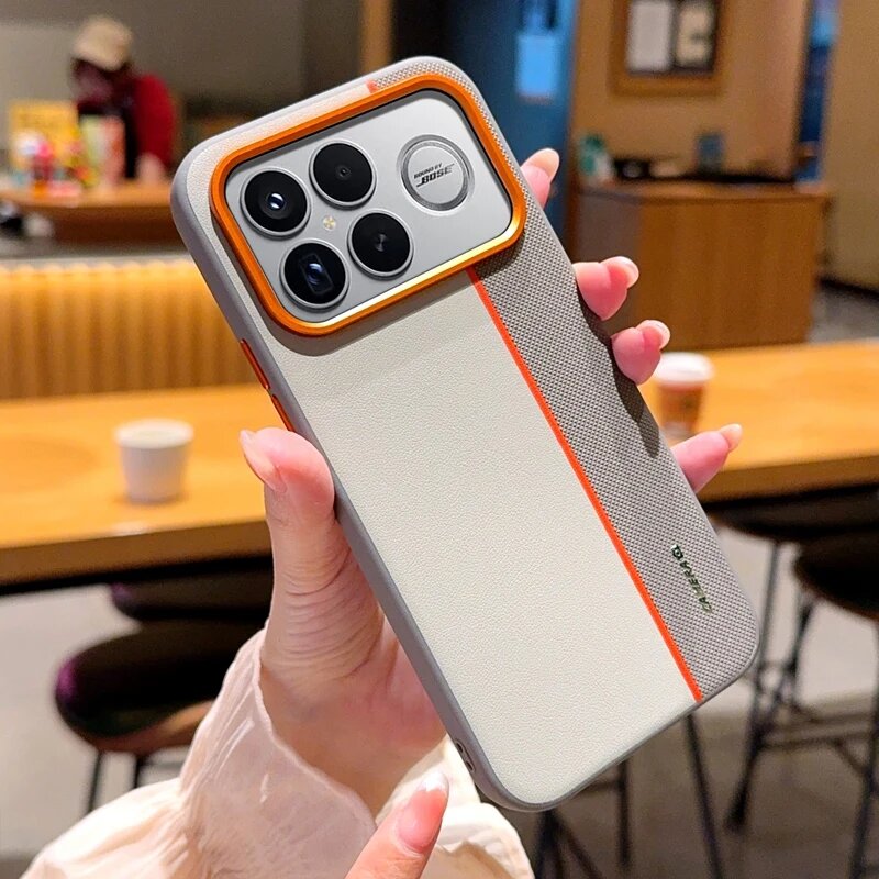 Чехол для POCO F8 Pro F8 Ultra с металлическим кольцом для объектива, защитой от Поко Ф8 Про, Grey