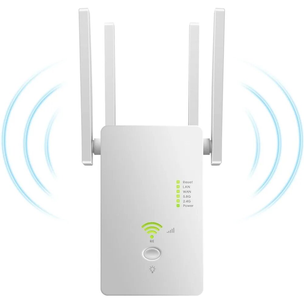 Усилитель WiFi 1200M, Повторитель Wi-Fi 5 ГГц, Беспроводной Маршрутизатор, Вилка EU B