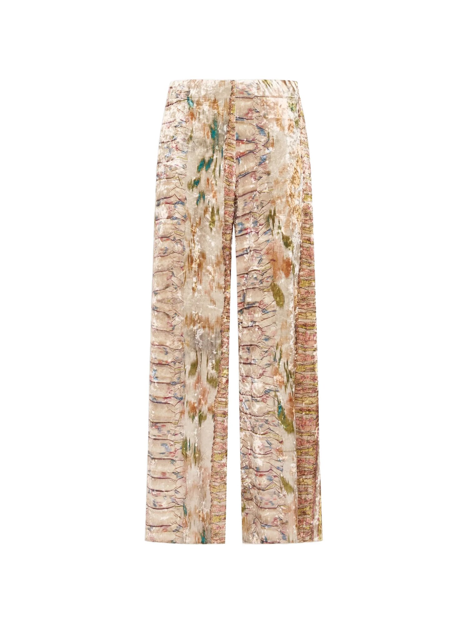 Брюки Pierre-Louis Mascia Abstract-print palazzo pants