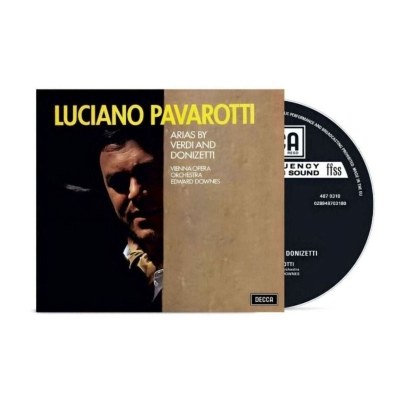 Музыка CD Luciano Pavarotti Arias by Verdi Donizetti,/> New