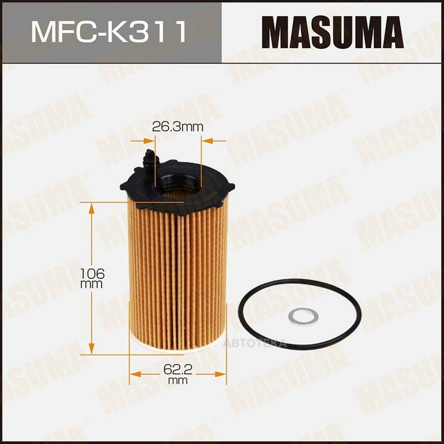 Масляный фильтр OE9306 MASUMA LHD MASUMA MFCK311