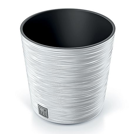 DFR300-S449 Кашпо FURU ROUND LOW d30, h29,4см белый (white) с вкладышем