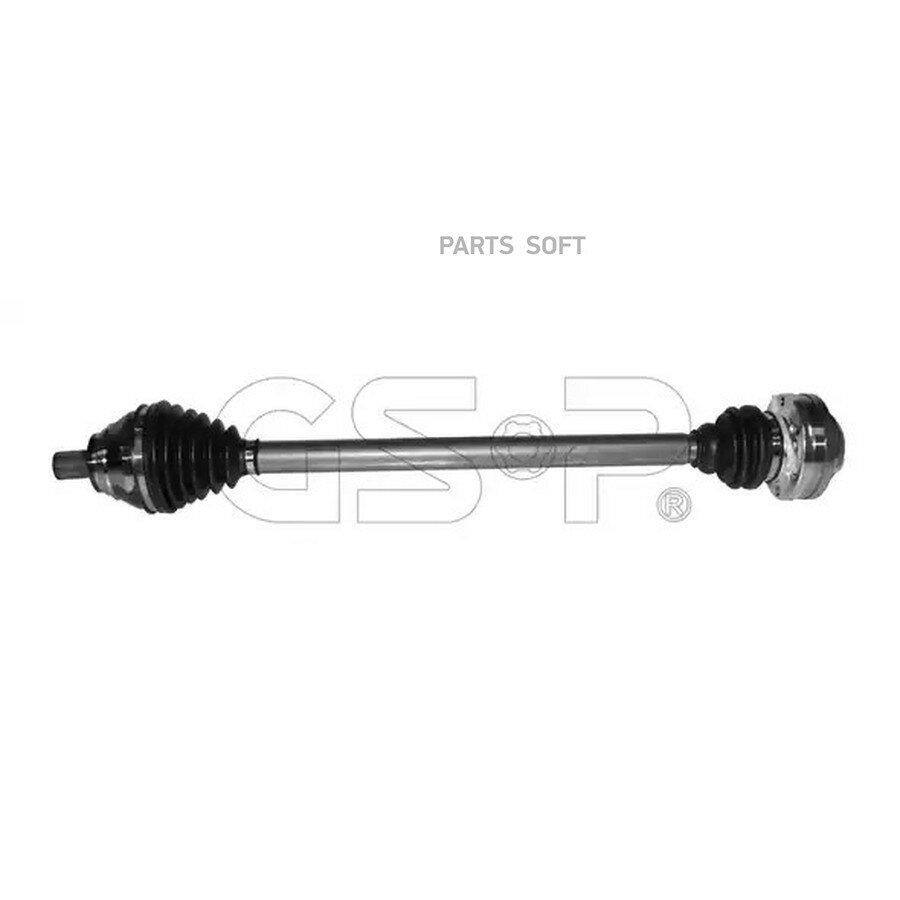 Вал приводной в сборе правый VW PASSAT/GOLF V/JETTA/SKODA OCTAVIA 2.0TDi/2.0TSi 05- от официального дистрибьютора, GSP, артикул 203313