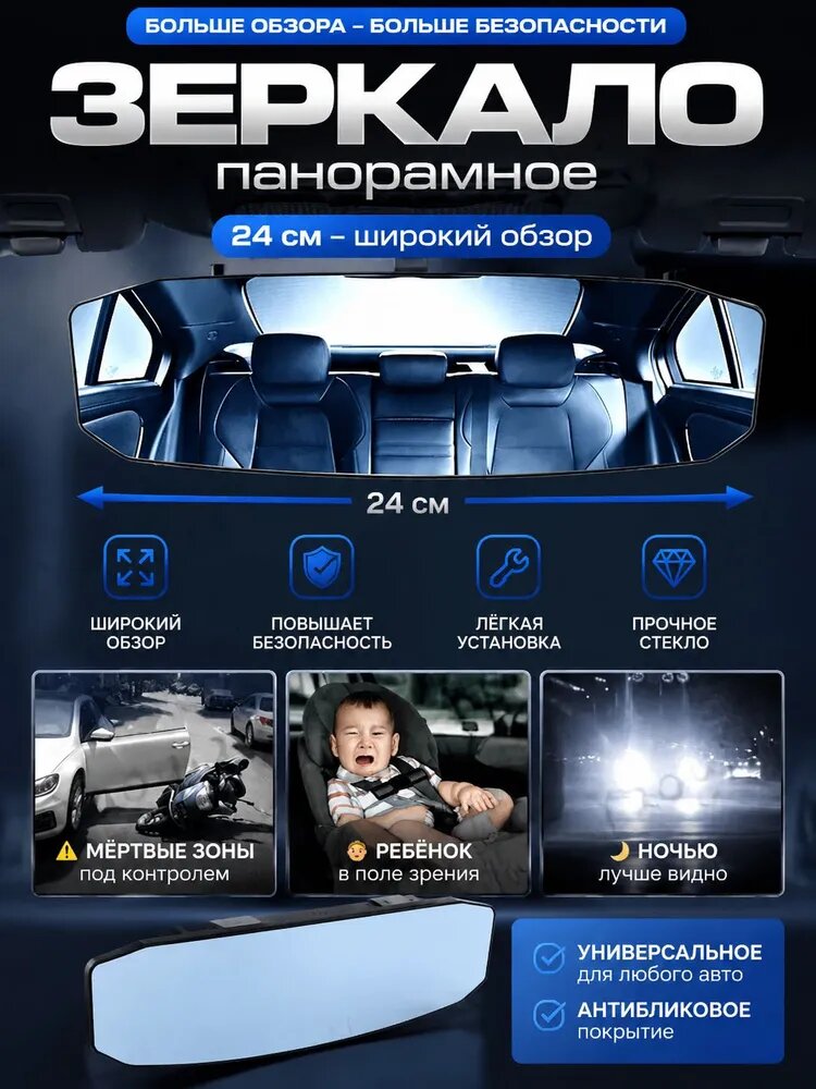 SEAMETAL Зеркало заднего вида, арт. C42596-S