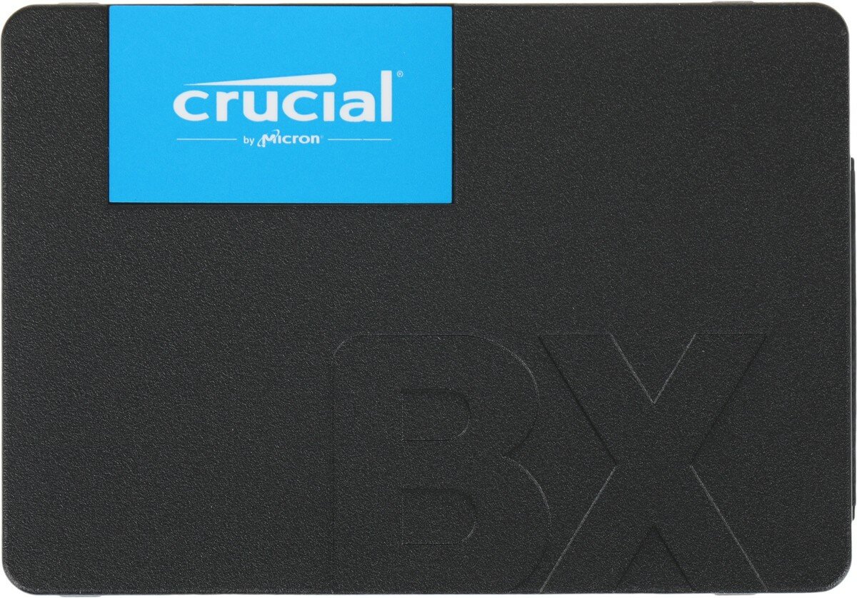 SSD накопитель Crucial BX500 CT240BX500SSD1 240ГБ, 2.5", SATA III, SATA