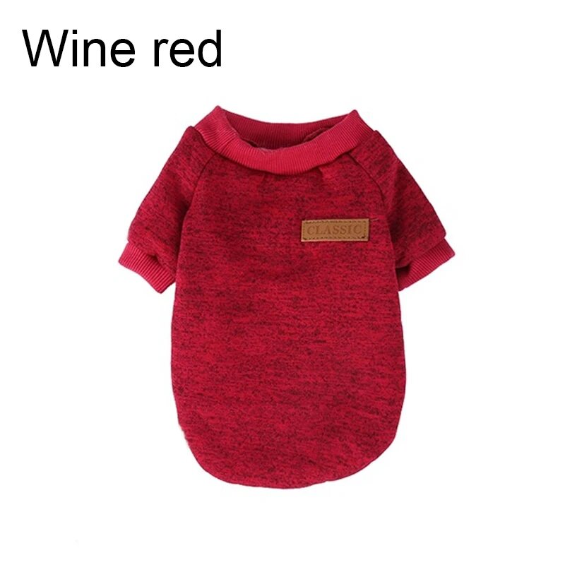 Жилет для собак Wine red, размер M
