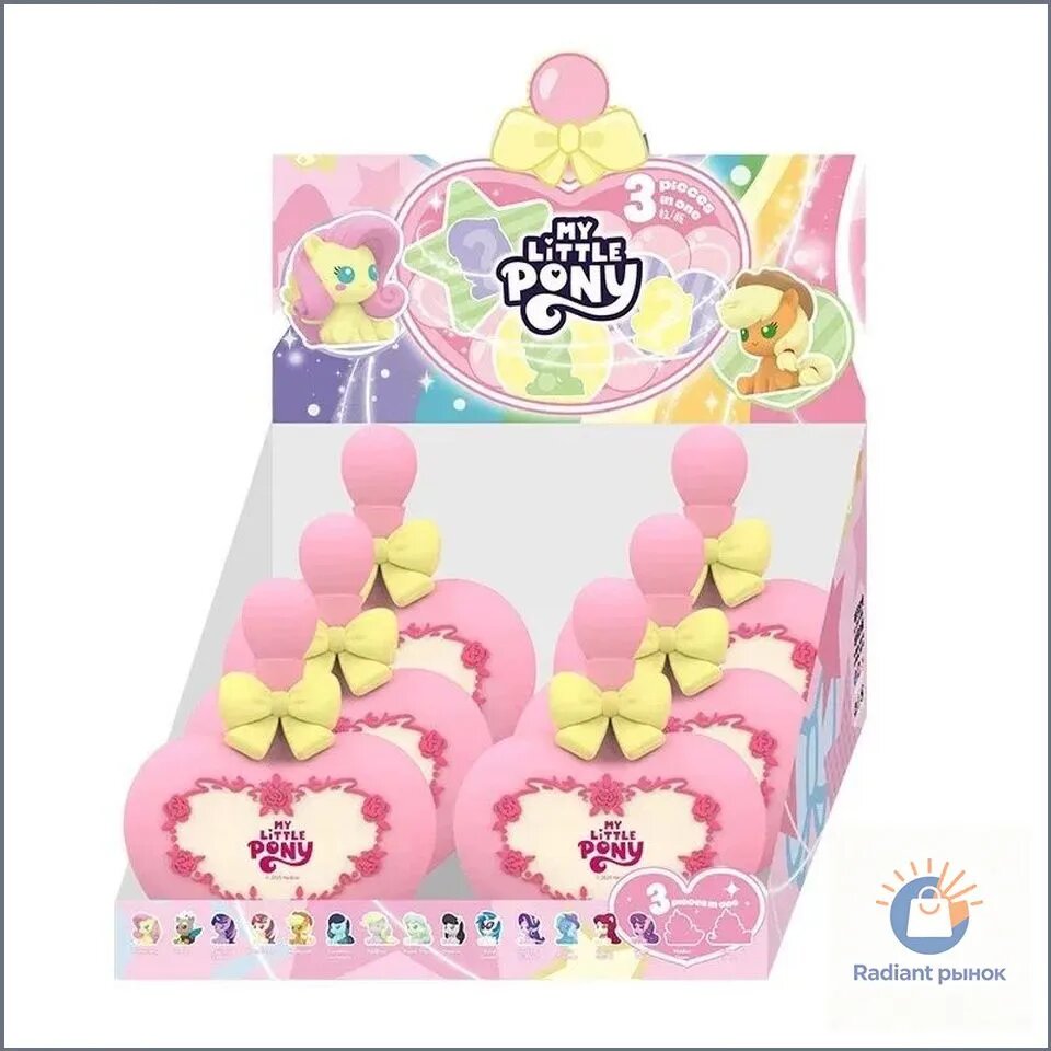 My Little Pony Magic Bottle Series Таинственный короб (18 фигурок в одной коробке)