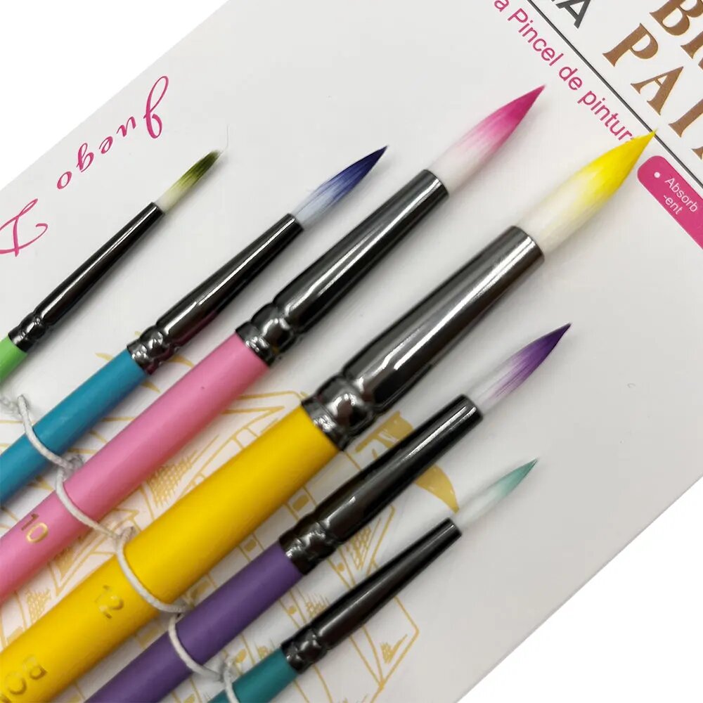 Набор кистей Yutiars из 6 штук для рисования round brush
