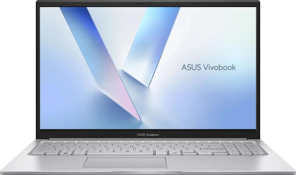 Ноутбук ASUS Vivobook 15 X1504MA-BQ056 15.6" (1920x1080) IPS, Intel Core 3 310, 8GB DDR5, 512GB SSD, Intel UHD, Без OC, silver (90NB17I2-M01360)