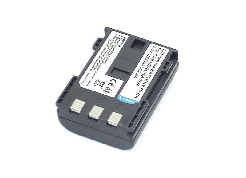 Аккумуляторная батарея для фото и видеокамеры Canon DC, Elura, EOS (NB-2L) 7.2V 1200mAh Li-ion