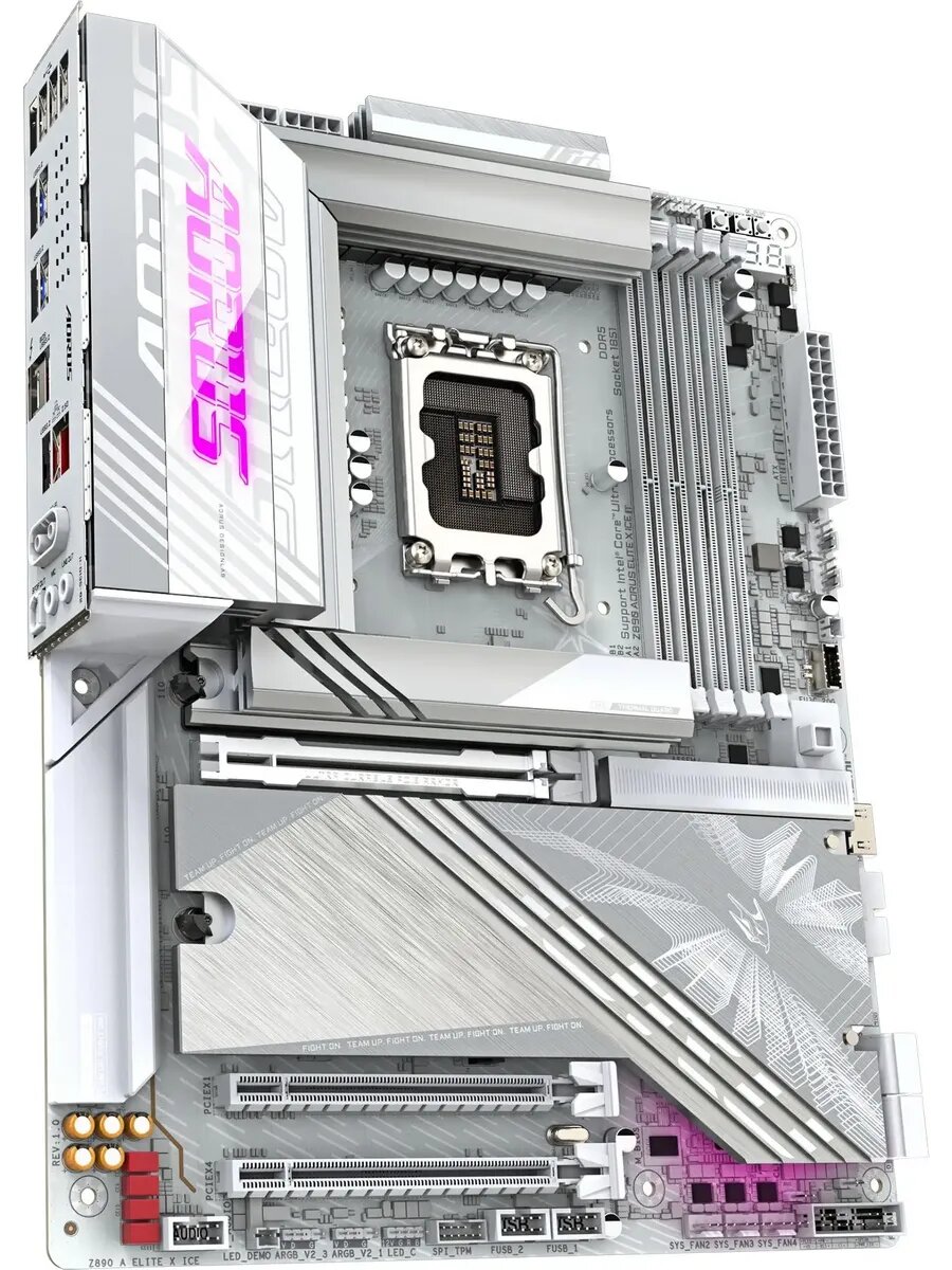 Материнская плата Z890 AORUS ELITE X ICE