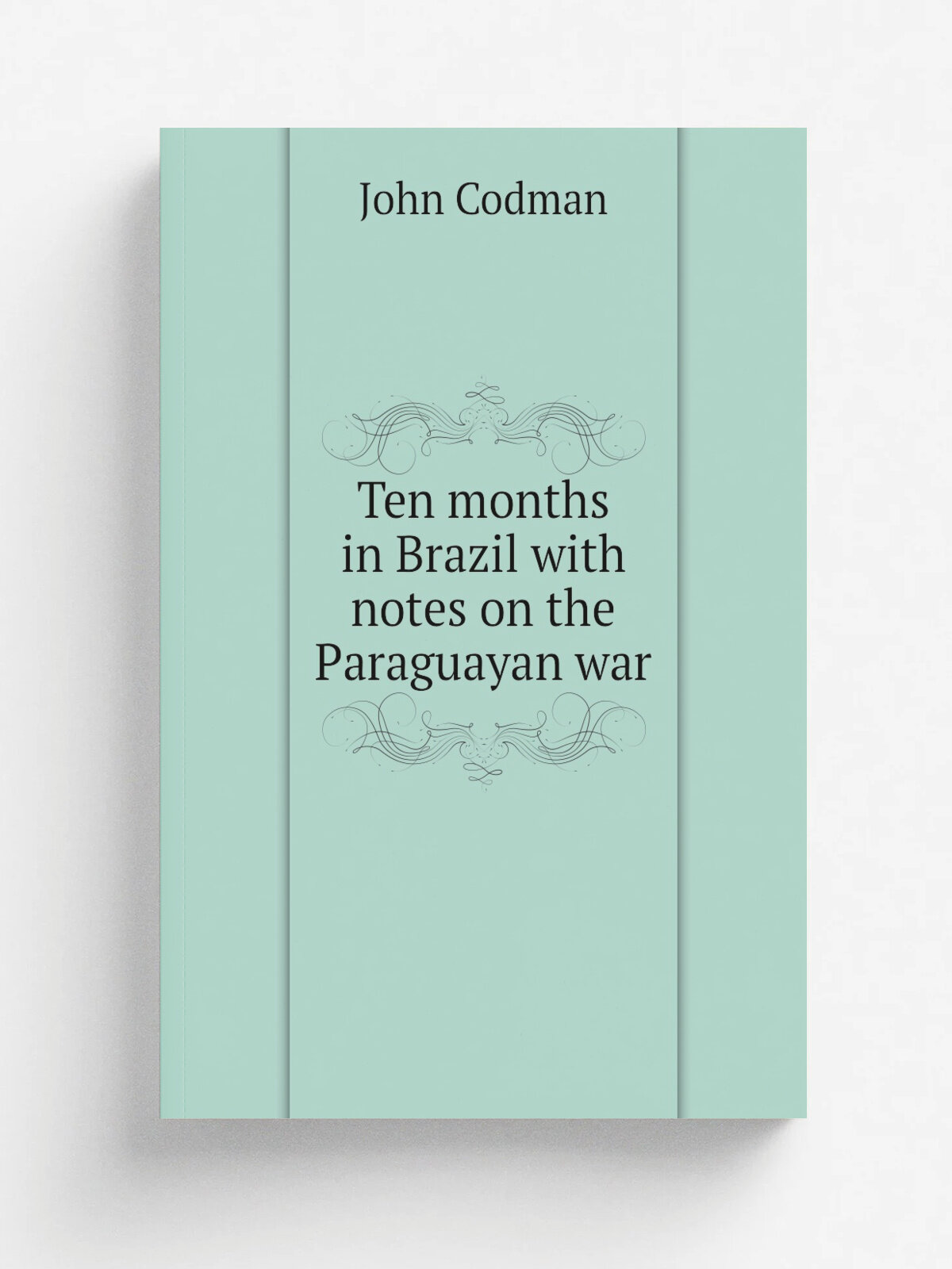 Ten months in Brazil with notes on the Paraguayan war | John Codman | Репринт