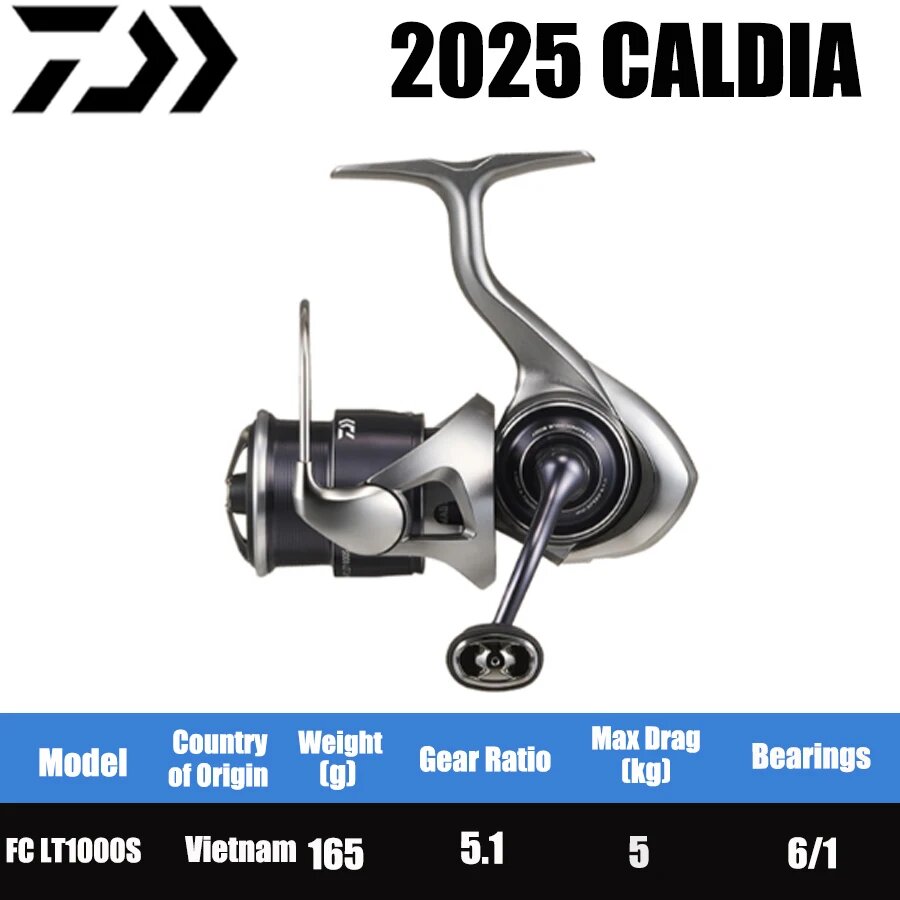 Daiwa 2025 CALDIA LT безынерционная катушка для спиннинга