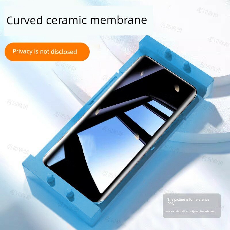 Протектор из микрокерамики для Realme GT7 Pro (1 шт.) с защитой от отпечатков, гладкой поверхностью и усиленной защитой