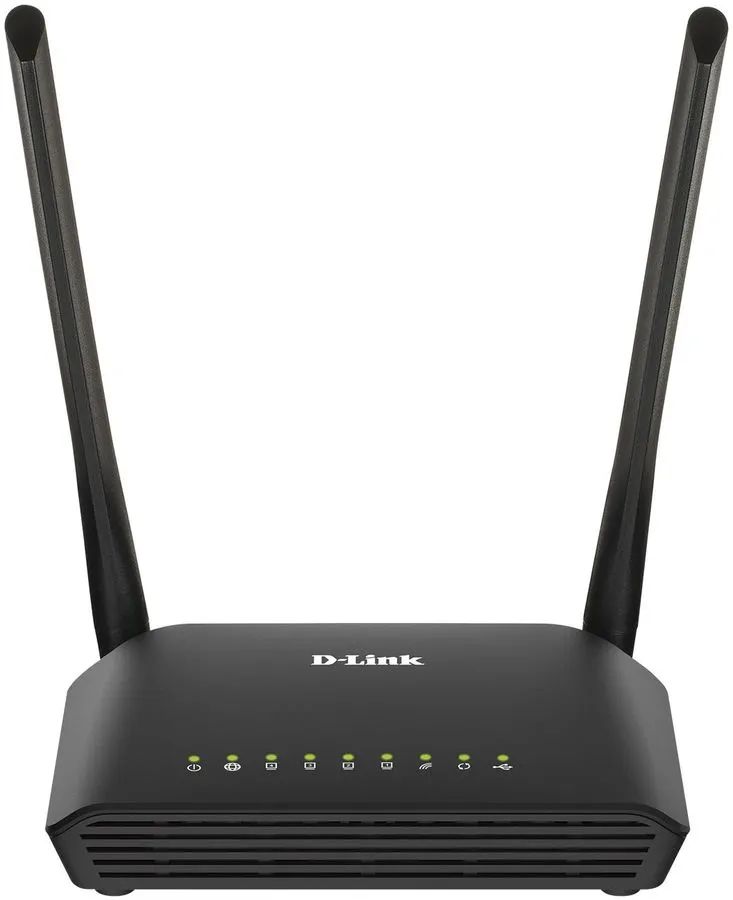 Wi-Fi роутер D-Link DIR-620S/RU/B1A, N300, черный