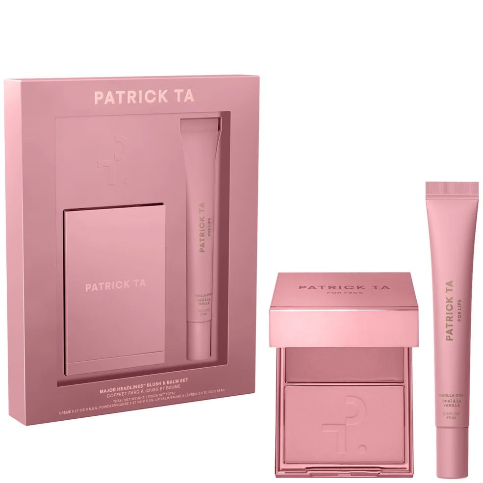 Patrick Ta Подарочный набор декоративной косметики Major Headlines Blush & Balm Set - Vanilla Chai