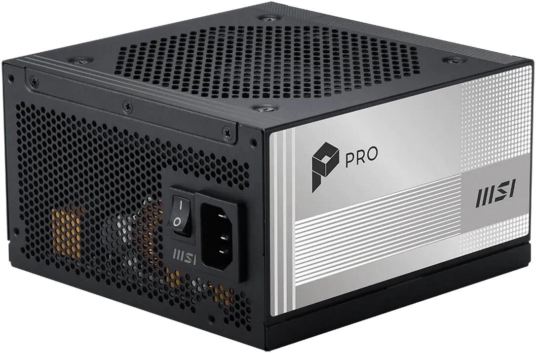 Блок питания MSI ATX 850W Pro A850PL 80+ platinum (20+4pin) APFC 120mm fan 6xSATA Cab Manag RTL