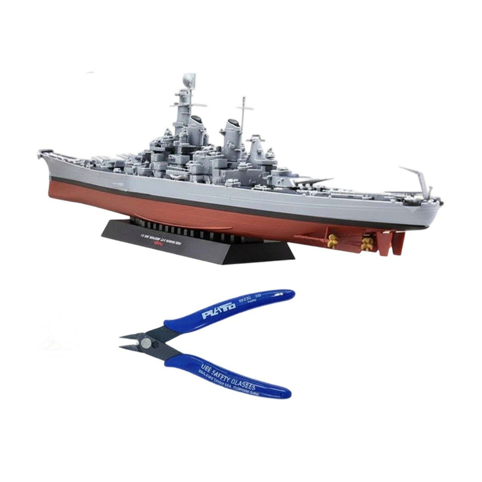 Модель военного корабля в масштабе 1:700, предварительно окрашенные детали, сборный комплект, соединяющиеся между собой, клеевая модель, подходит для коллекционеров, начинающих и для украшения. Missouri Ps-004