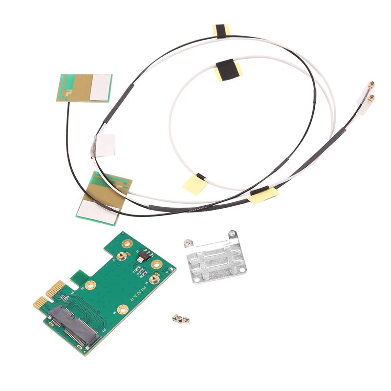 Адаптер карты PCI Express на Mini Беспроводная сеть Ethernet LAN PCI-E Riser ПК сетевую карту ноутбука