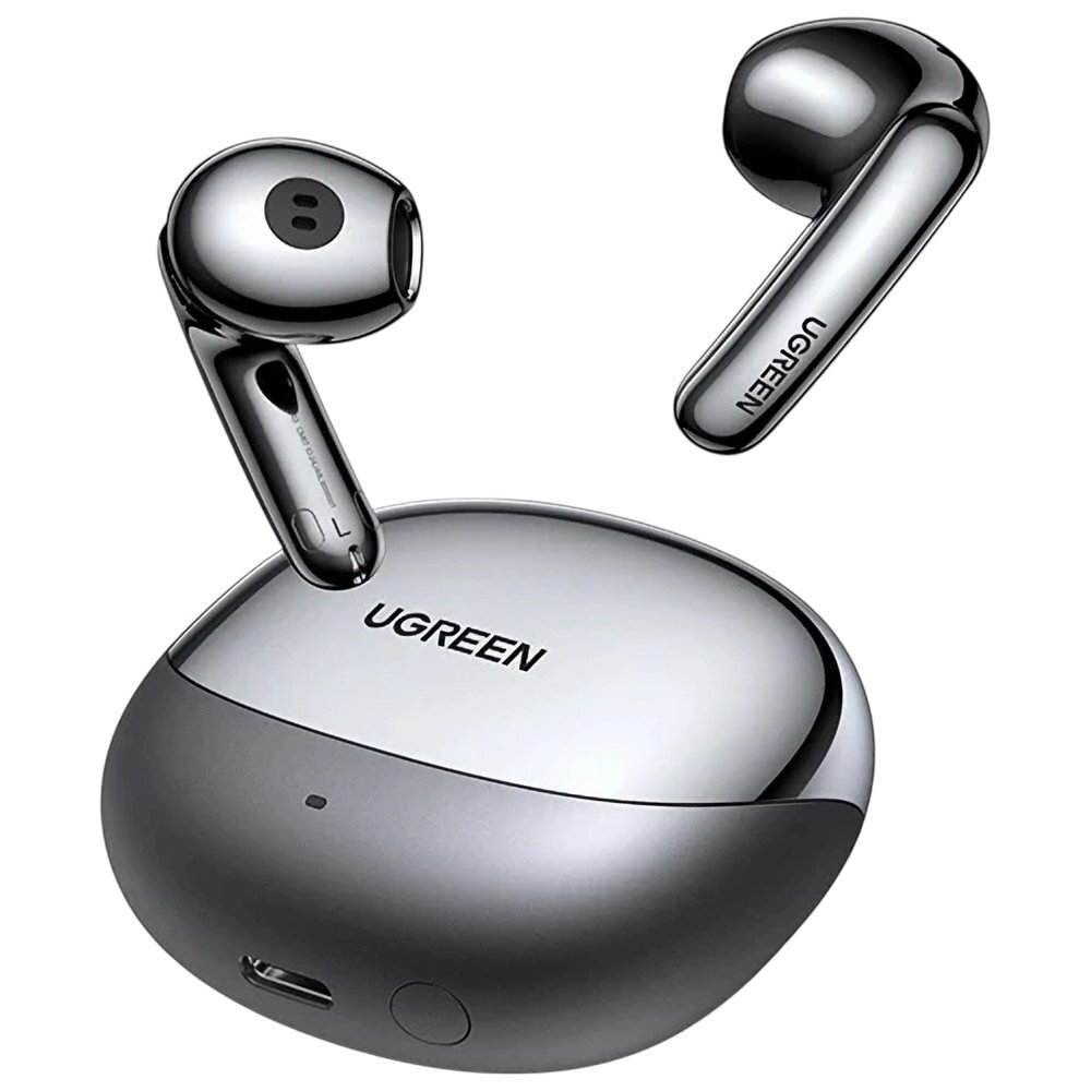 Беспроводные наушники UGREEN WS203 (35194) HiTune H6 Pro Active Noise-Cancelling серебристые
