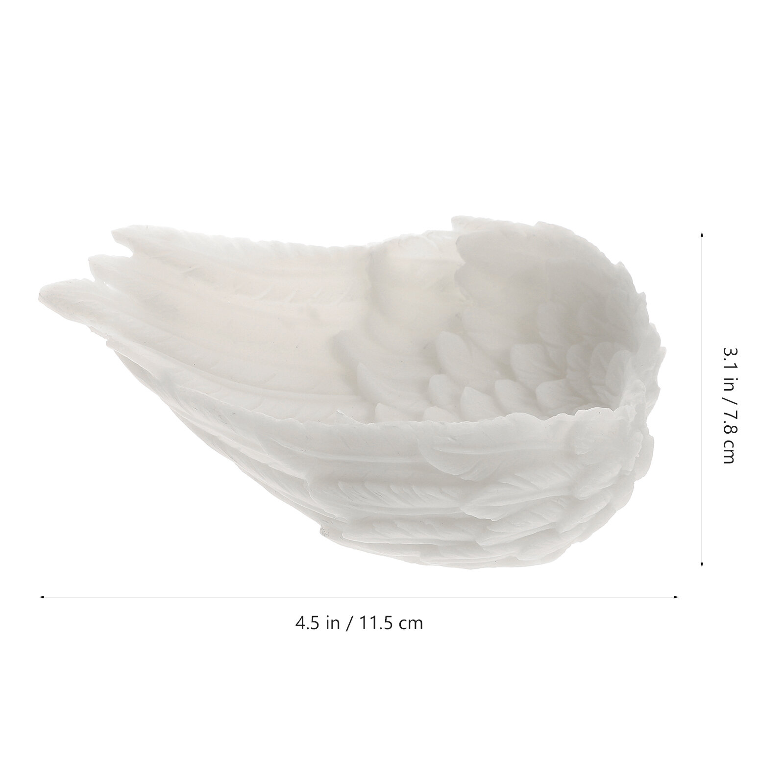 Подставка Для Хрустального Шара В Форме Крыла Размер 11.5X7.8X4Cm