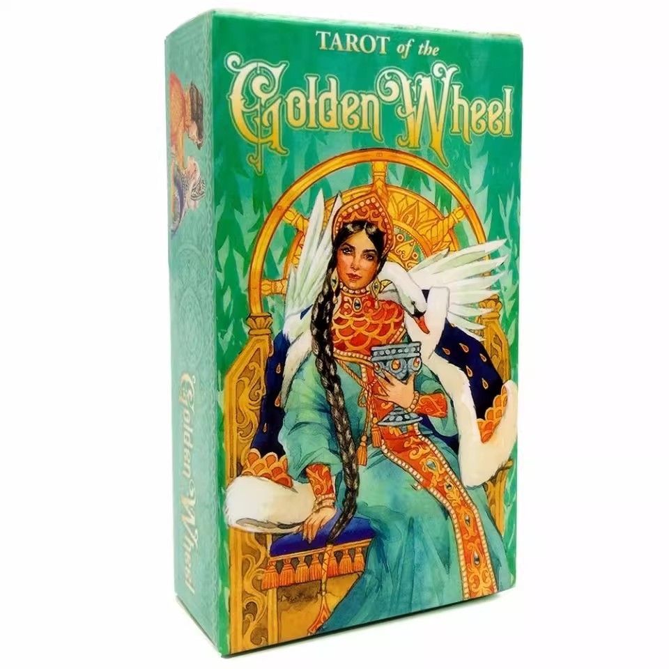 Tarot of The Golden Wheel карты Таро Настольная карточная игра
