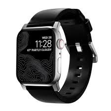 Ремешок Nomad Modern Band Pro для Apple Watch 49/45/44 mm Black / Steel Hardware