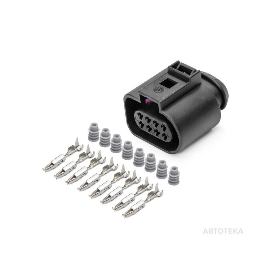 Разъем 1J0973714 (8pin) 8 контактов к коробке переключения передач (КПП) к жгуту двери для Skoda; к CARGEN AX6508S