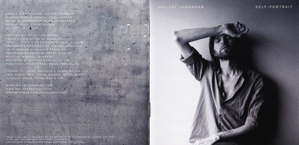 Jay-Jay Johanson. Self-Portrait (CD) (СД диск, CD Box, Россия) — фото 1
