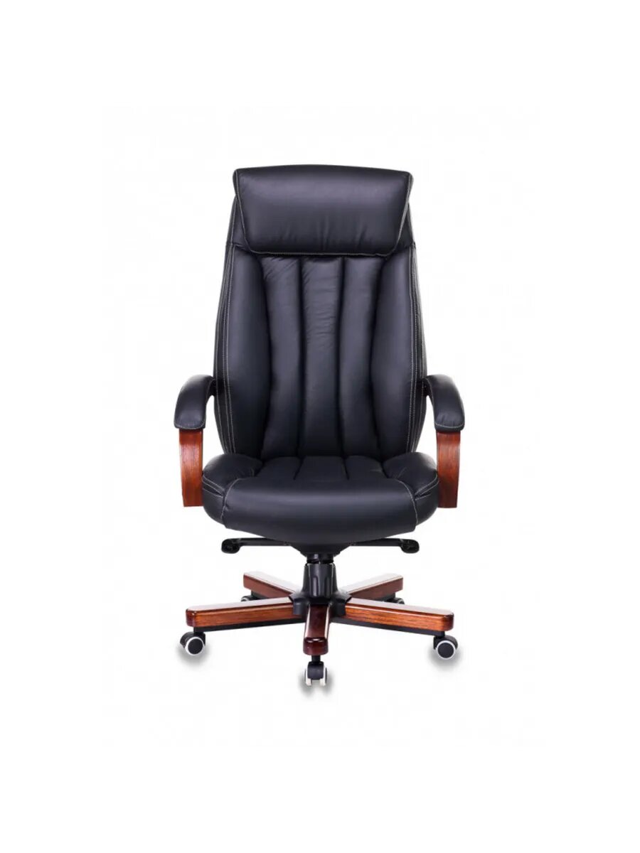 Кресло руководителя Бюрократ T-9922WALNUT/BLACK