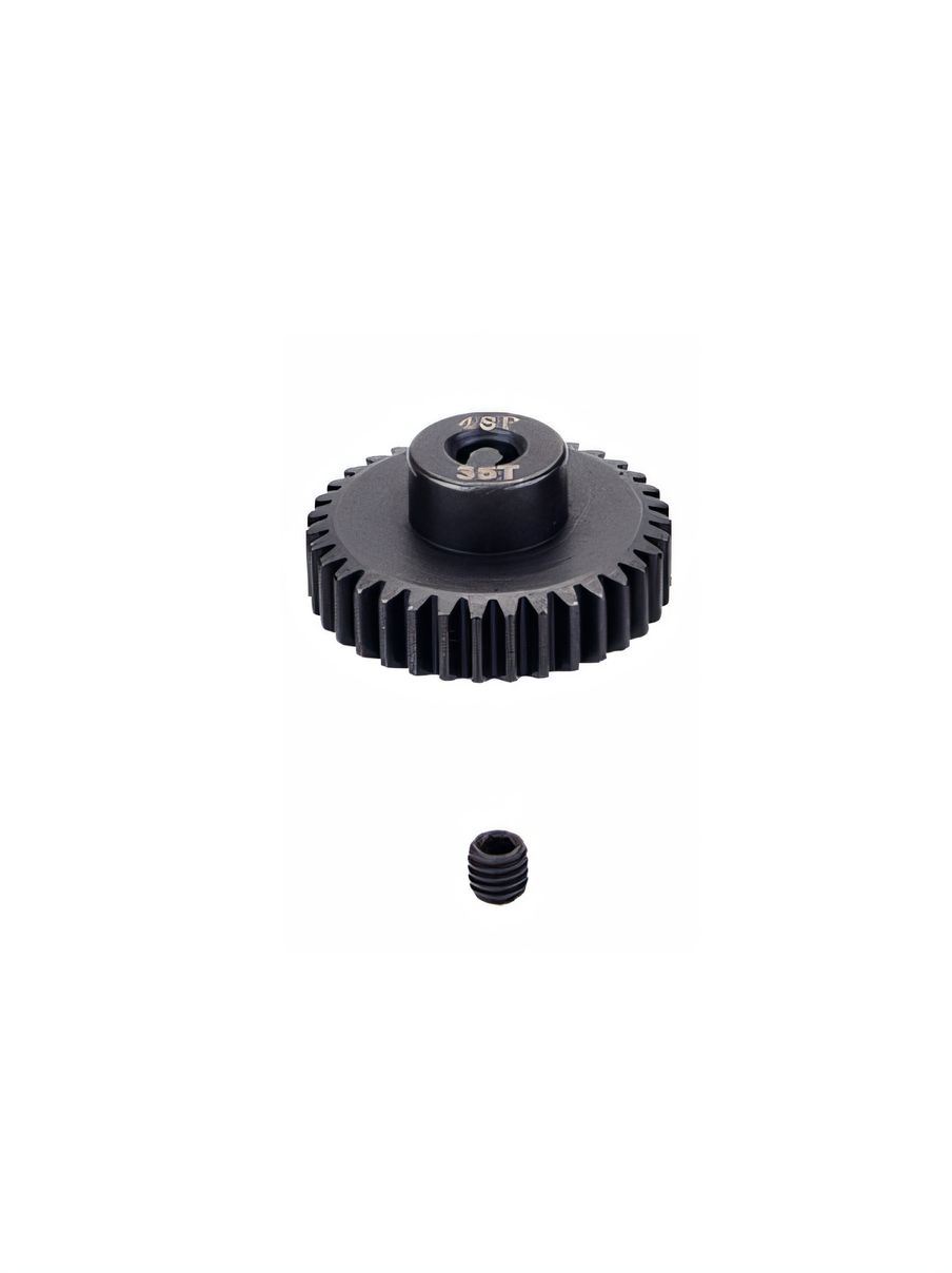 Шестерня стальная Pinion gear 35T 48P для вала 3.17mm