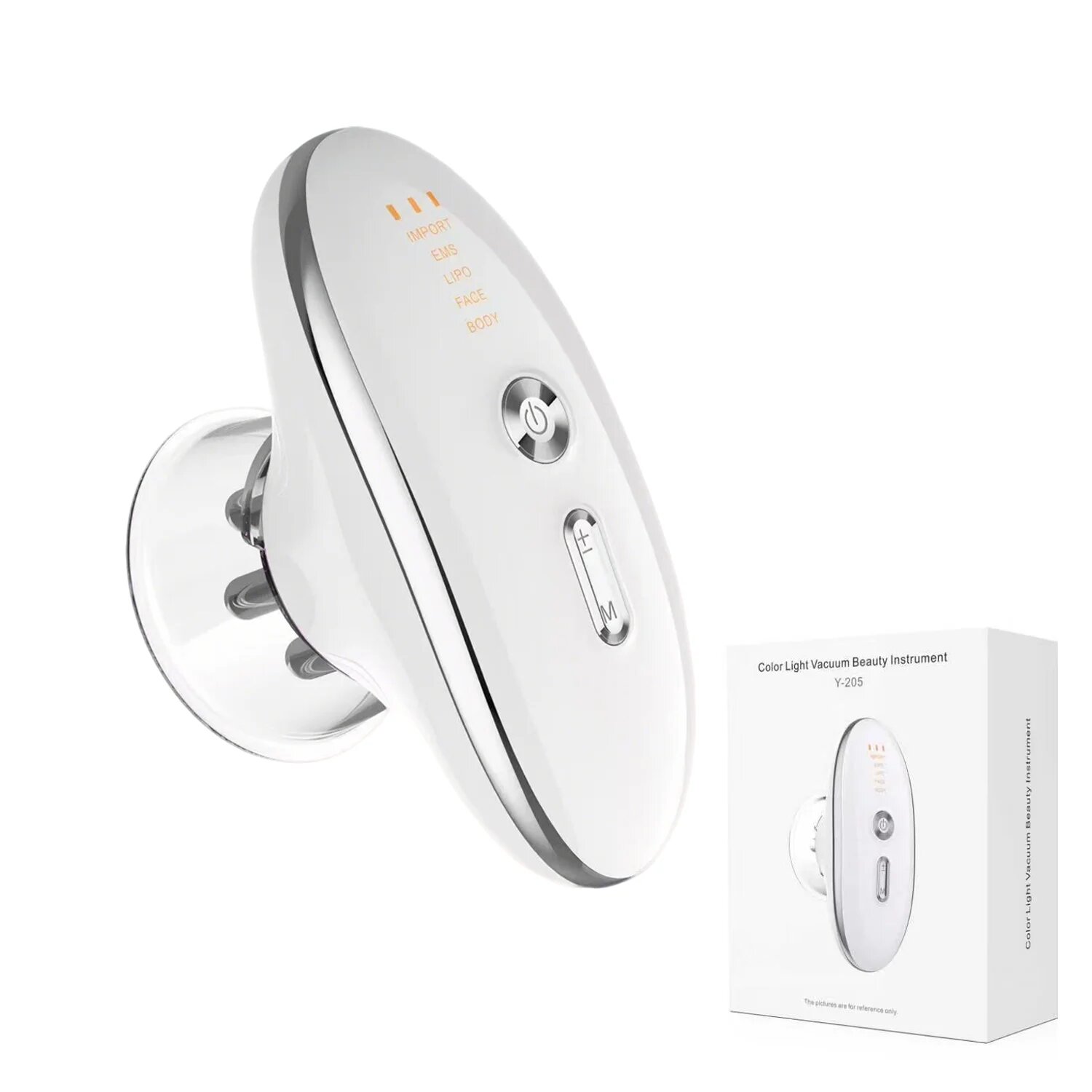 EMS-массажер для лица с вакуумом и LED-терапией