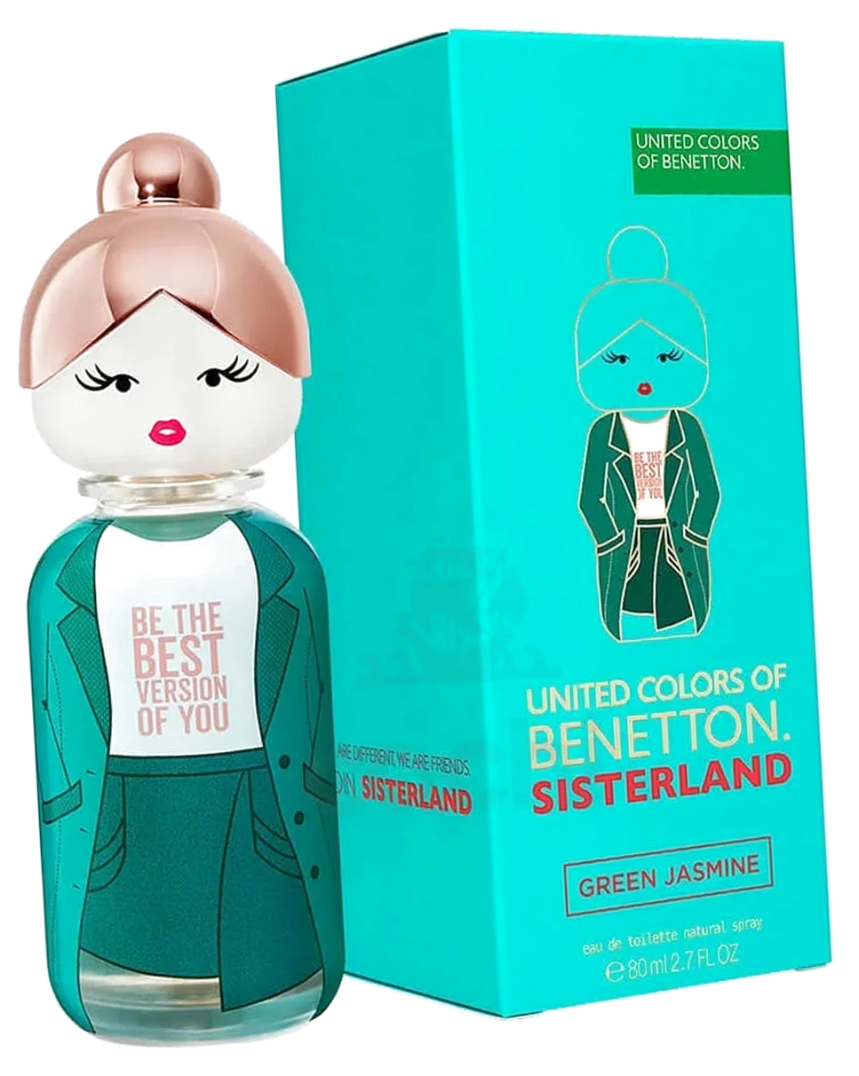 Туалетная вода Бенеттон Систерленд Грин Жасмин для женщин 50 мл - Benetton Sisterland Green Jasmine