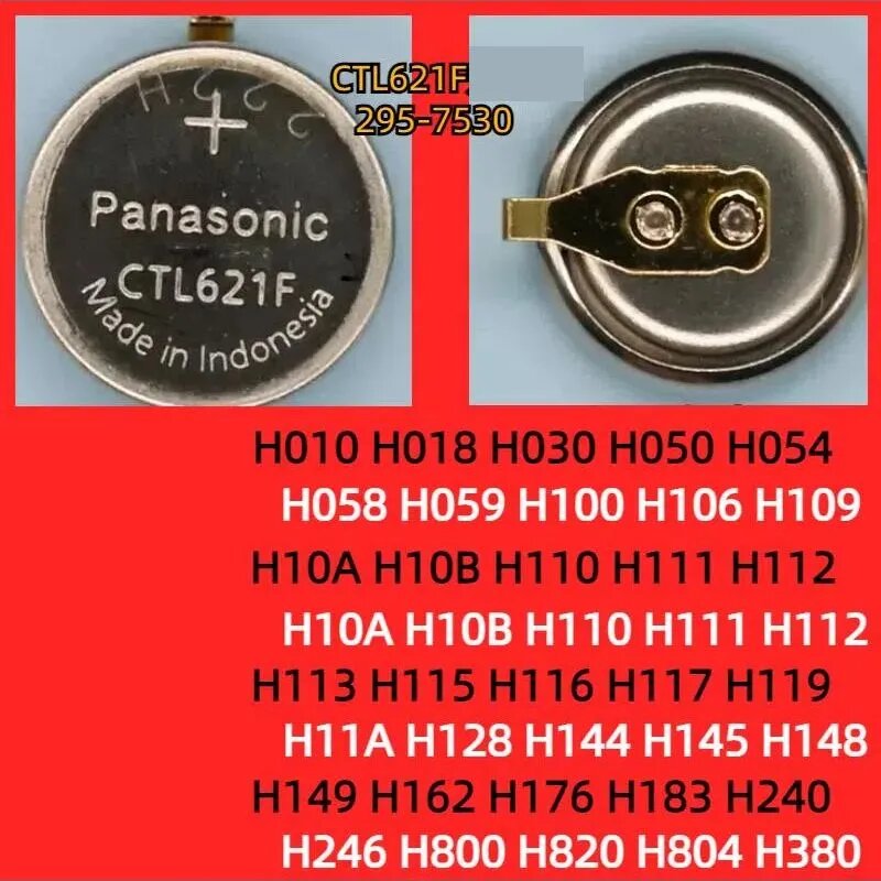 1pcs 295-7530 CTL621F Фотокинетическая энергия, батареи для часов, можно заменить