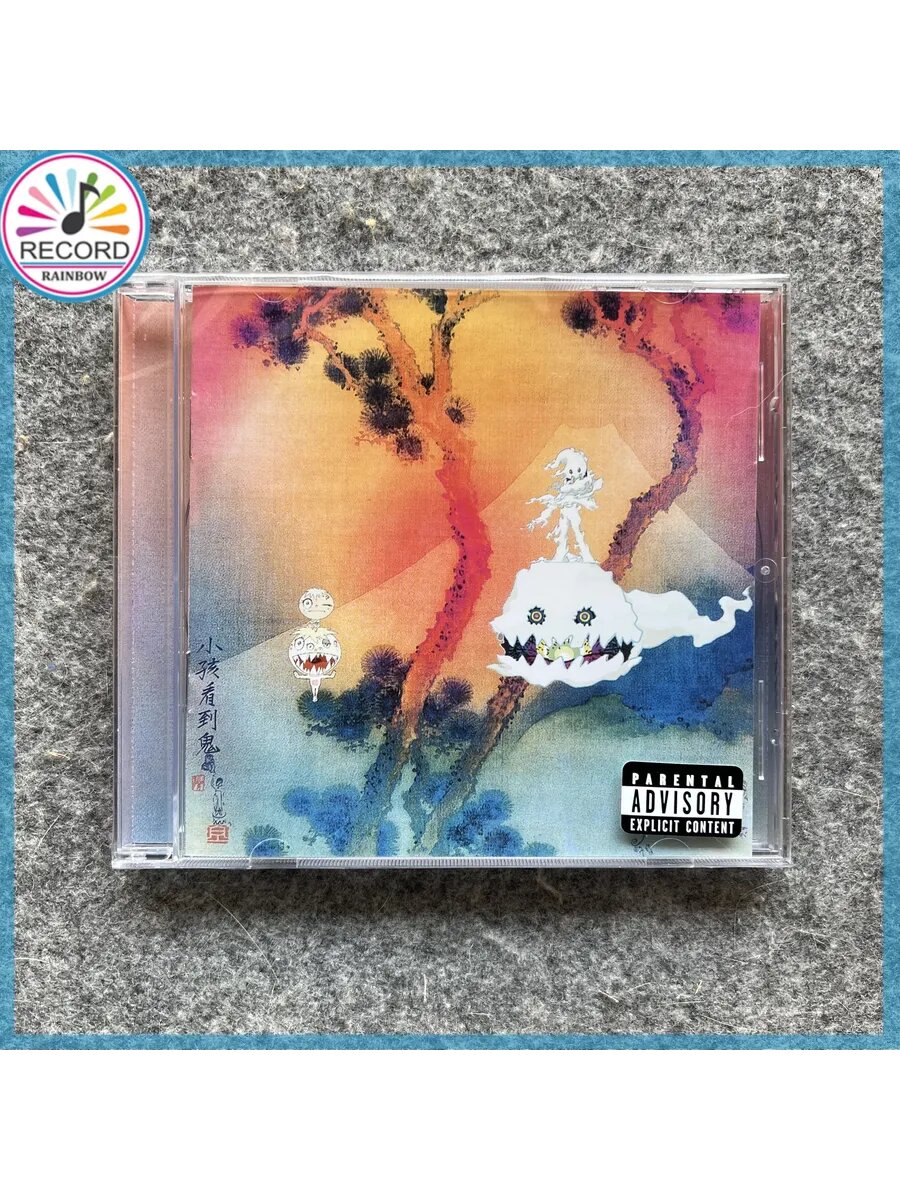 Kanye West Kid Cudi Kids See Ghosts CD совершенно новый