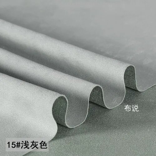 Серый полиэстер, ткань 15 light gray