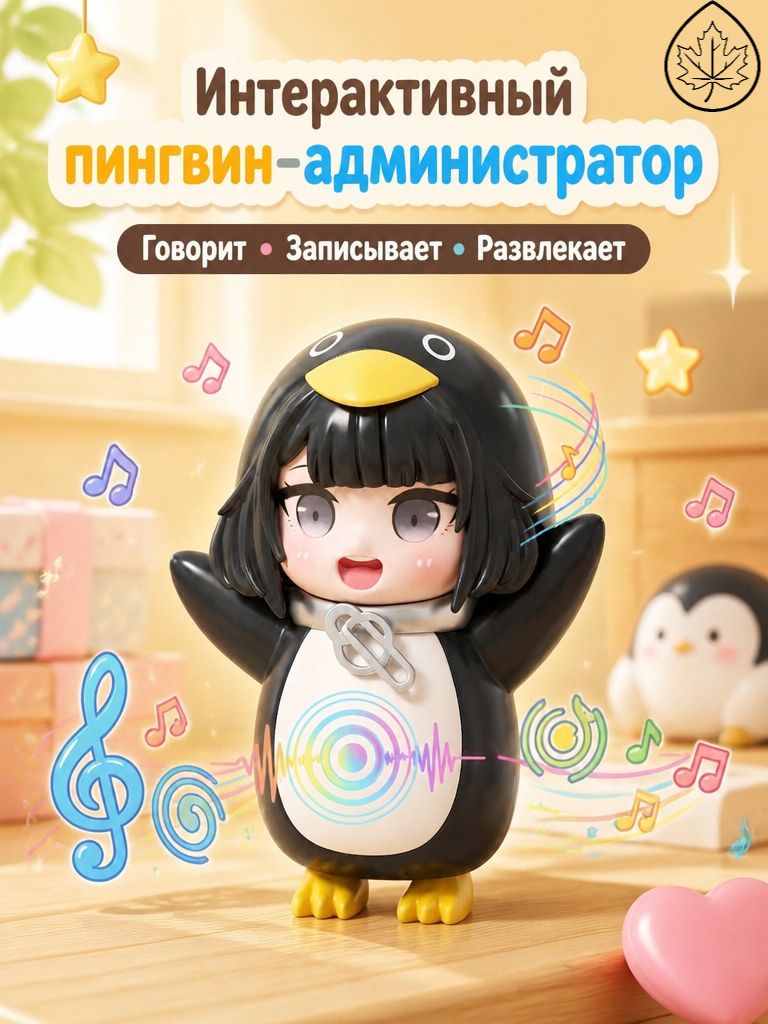 Гу-гу, га-га Говорящая игрушка-пингвин, 1 шт, Артикул: 5678337893