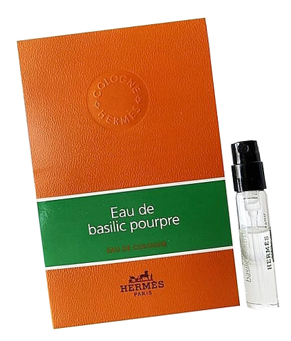 Одеколон Гермес О Де Базилик Пурпре унисекс 2 мл сэмпл / Hermes Eau De Basilic Pourpre