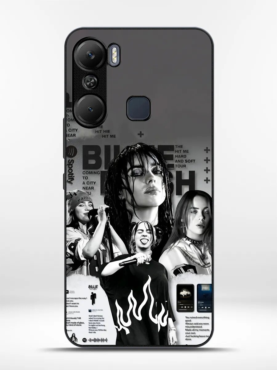 Чехол на Infinix Hot 12 Pro Билли Айлиш
