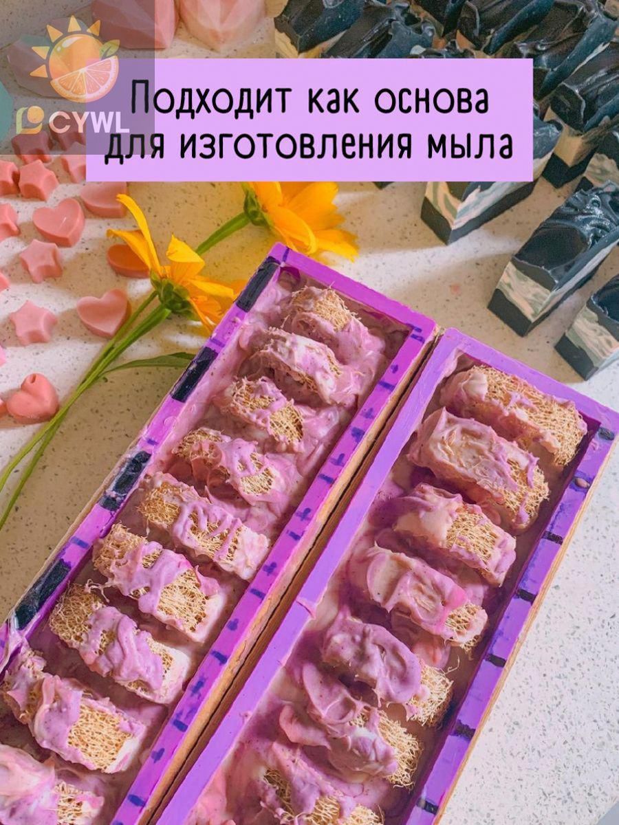 Мочалка, темно-бежевый, массажные, из натуральной люфы, Взрослая, Пластиковый пакет, Китай — фото 1
