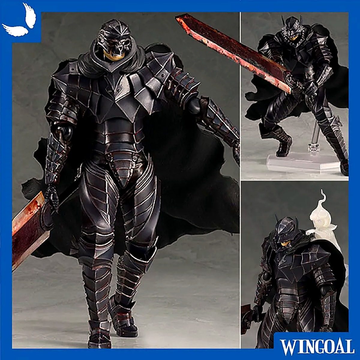 Фигурка Берсерк Гатс / Berserk Guts Armor Ver. Figma 410 (16 см)